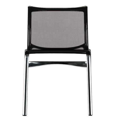 Contemporary chair - FRAME 52 / 458 - ALIAS - indoor / leather ...
