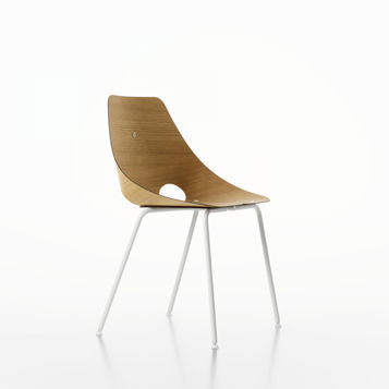 Scandinavian design chair - TIME - ALIAS - oak / walnut / ABS