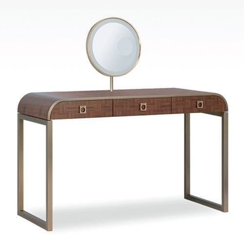 Contemporary dressing table - GLAM - Giorgio Armani Casa - wooden / metal