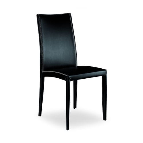 Traditional chair - AISHA - Airnova - indoor / leather / upholstered
