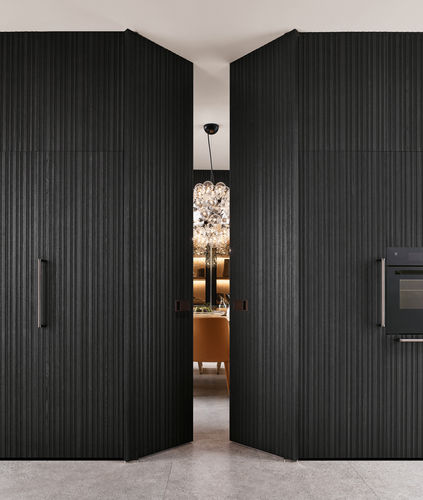 Full-height door - FRAME SYSTEM - Arclinea - interior / oak / laminate