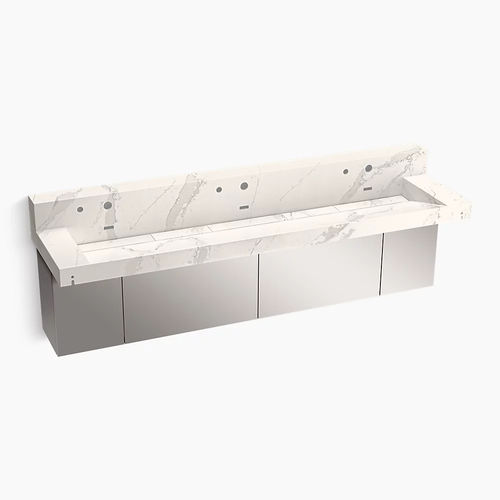 Wall-mounted washbasin - CONSTELLATION™ - Kohler - Solid Surface ...