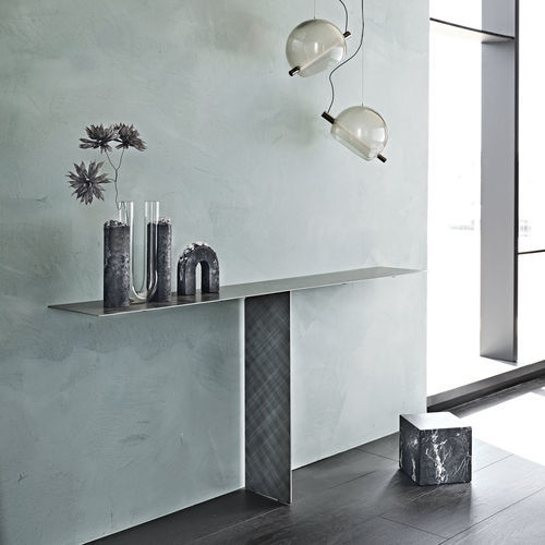 Contemporary sideboard table - TEE - Cattelan Italia - steel / steel ...