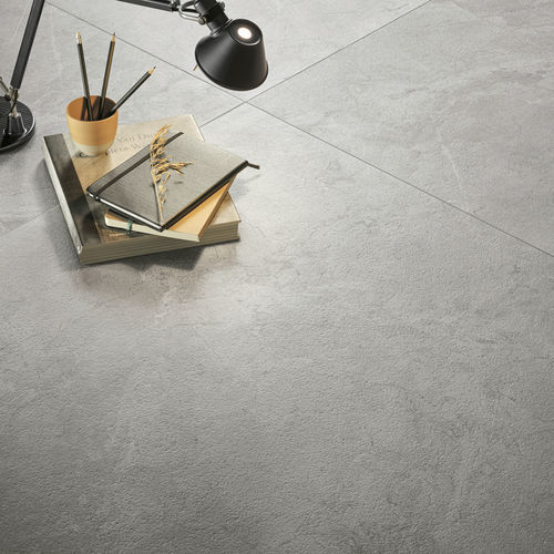 Porcelain stoneware tile - RIVER GREY - CERAMICHE REFIN - high-gloss ...