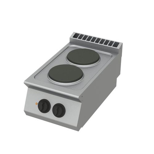 Electric cooktop - 200 E /S-7 - ROSINOX - commercial / 2 burner ...