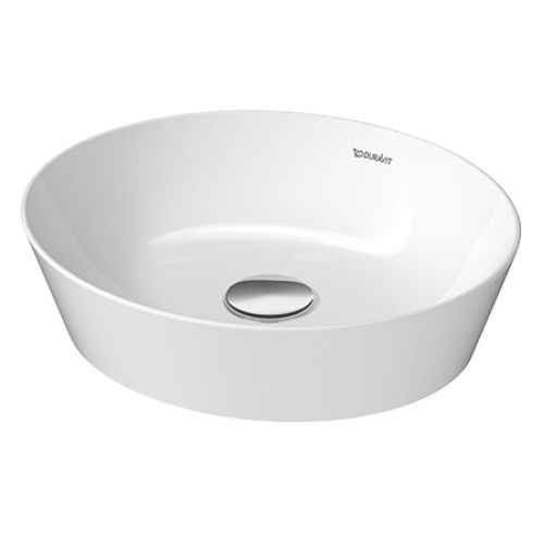 Countertop washbasin - 232840 - DURAVIT - ceramic / oval / without hole
