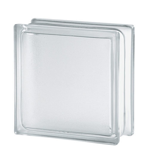 Square glass brick - CLEAR 1919/8 SAMBA - SEVES GLASSBLOCK - smooth ...