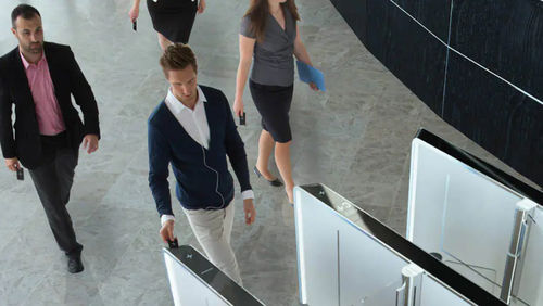 Full-height turnstile - KONE - security / building / for public building