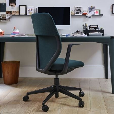 Contemporary office chair - ACX Light - vitra USA - fabric / mesh / silk