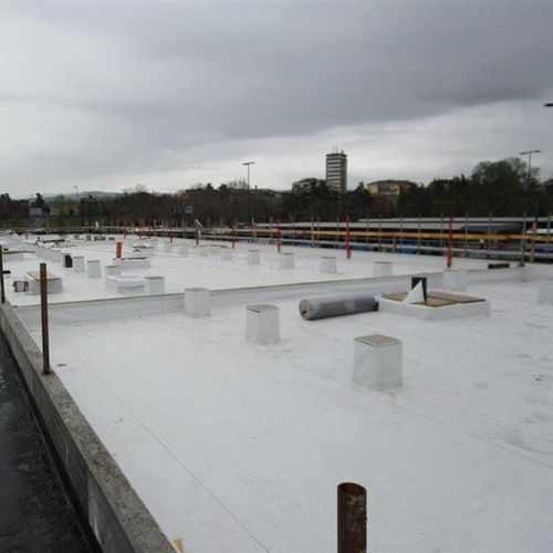Roof waterproofing membrane - MAPEPLAN® M - Polyglass Spa - roll ...