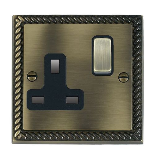 Power socket - Cheriton Georgian - Hamilton Litestat - wall-mounted ...