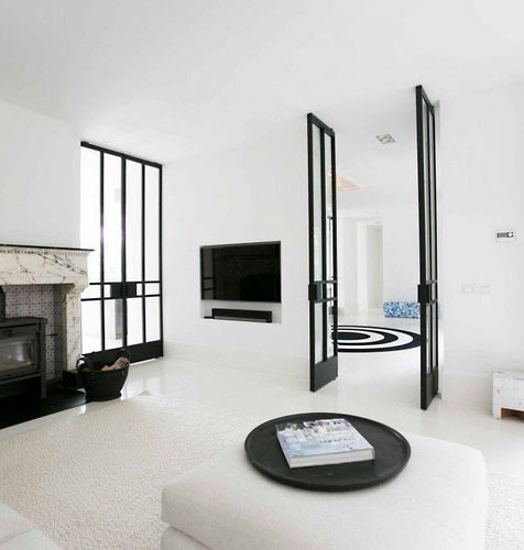 Interior door - The Netherlands - FritsJurgens - steel / pivoting with ...