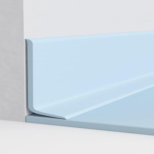 White baseboard - 1450002 - Tarkett PROFESSIONAL - gray / black / brown