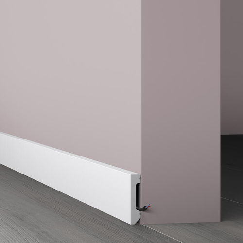 White baseboard - SET-ON - Tarkett PROFESSIONAL - polystyrene / PVC ...