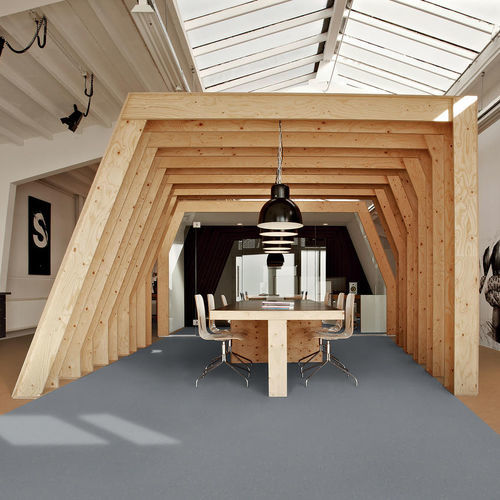 Linoleum flooring - VENETO - Tarkett PROFESSIONAL - cork / indoor / for ...