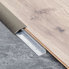 Aluminum profile - REDUCER ALU - BERRYALLOC - steel / L / for floor