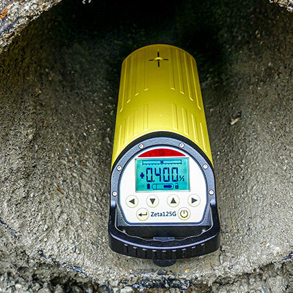 Compact pipe laser - ZETA 125 SERIES - GEOMAX - vertical