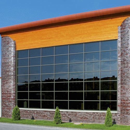 Stick system curtain wall - MB-SR50 EFEKT - WISNIOWSKI - aluminum and ...