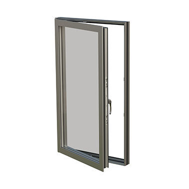 Wooden window - AA®720 SL - KAWNEER - casement / double-glazed / 1 leaf