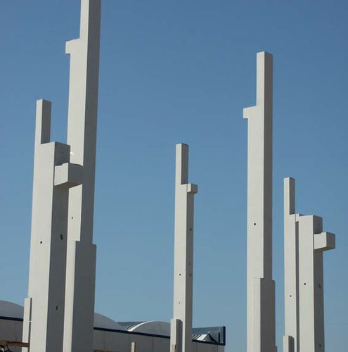 Reinforced concrete pillar - PRETERSA PRENAVISA - prefab / solid ...