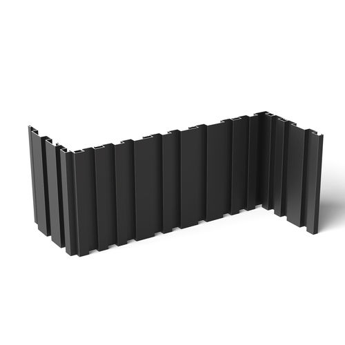 Panel cladding - Type-E - ALINEL nv - aluminum profile / interlocking ...