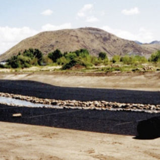 Erosion control geogrid - ENKAMAT® TRM - Midwest Construction Products ...