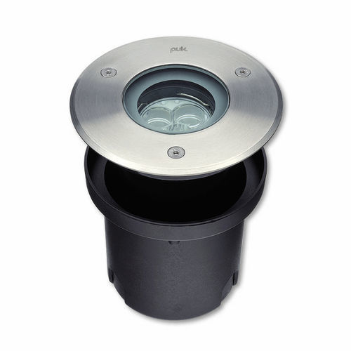 Recessed floor light fixture - HYDROFLOOR MINI - PUK LIGHTING - halogen ...