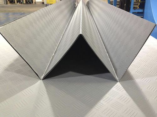 Steel roof gutter - WeatherFAST Ltd - PVC / V-shaped