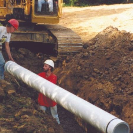 PVC channeling - TRUSS - Contech - for drainage systems