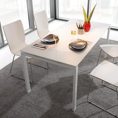 Contemporary dining table - ET 22 - NOW! By Hülsta - lacquered wood ...