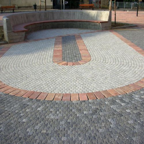 Concrete paver - PRAGA - Paver - outdoor / pedestrian / high ...