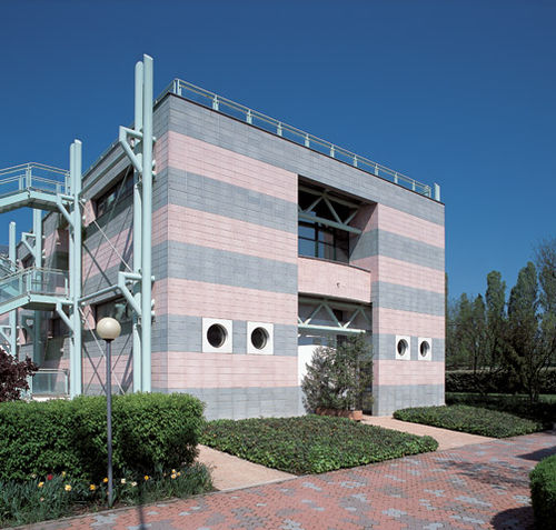 Hollow concrete block - LECABLOCCO ® - Paver - light aggregate ...