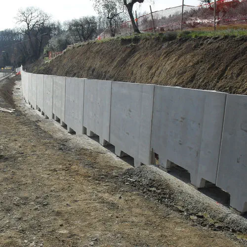 L Shaped Concrete Block