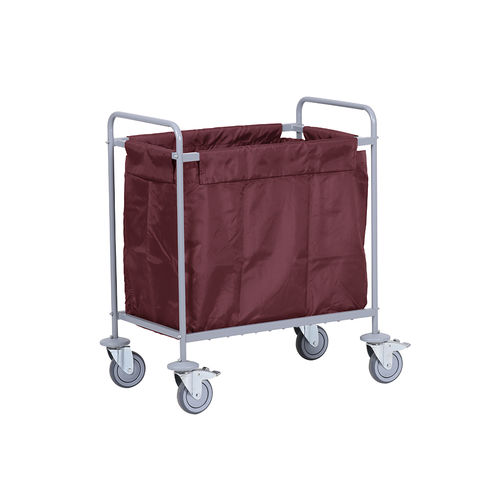 Linen trolley - SAC HYDRO XS - CADDIE HOTEL - for hotel / painted steel