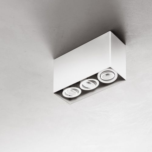 Surface mounted spotlight - VERTICAL 3 - MACROLUX SRL - halogen / round ...