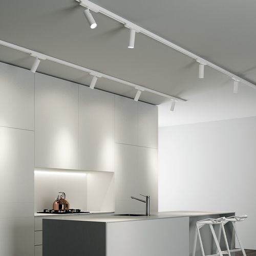 LED track light - DALì - Novalux s.r.l. - round / metal / retail