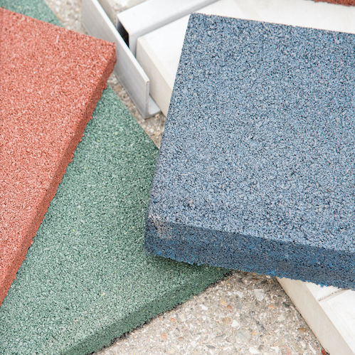 Recycled rubber flooring - LIFE IMPACT - VIRAG S.R.L. - indoor ...