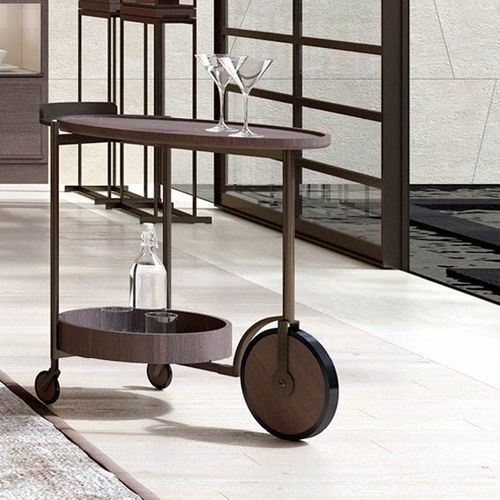 Commercial trolley - LALO - DIMENSIONE CHI WING LO - metal / natural ...