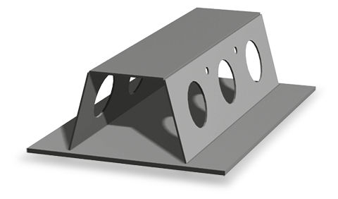 Steel girder - DELTABEAM™ - HORMIPRESA - for flooring / precast