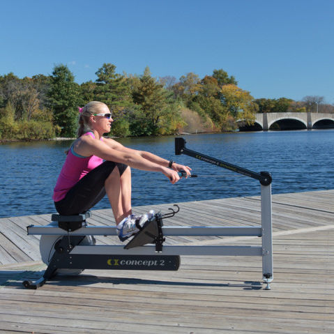 Water rowing machine - DYNAMIC - concept2 - commercial