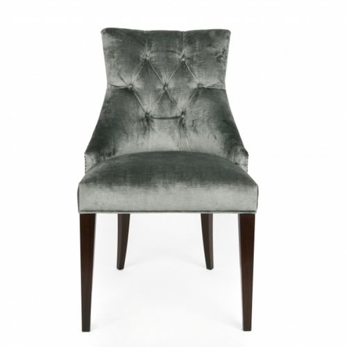 French style dining chair - IVIS CAPITONÉ - Oficina Inglesa - indoor ...