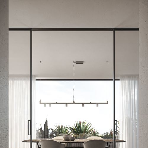 LED track light - AIRTEK ONE - KARMAN - cube / rectangular / aluminum