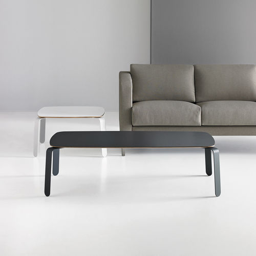 Metal table base - CUA - Mobboli - steel / oak / contemporary