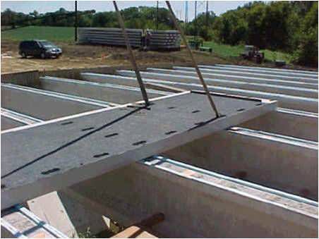 FRP bridge decking - Short span steel