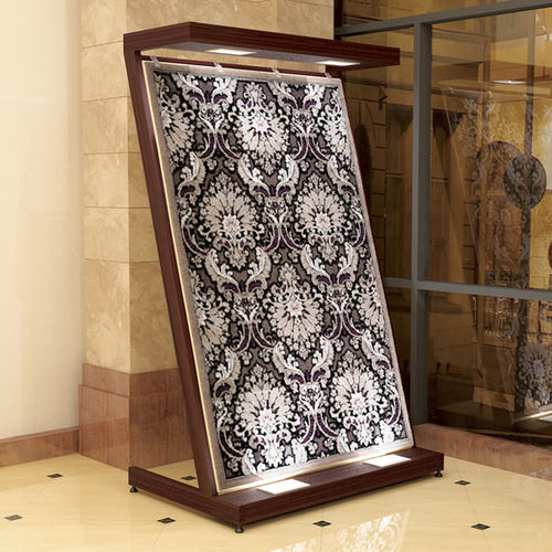 Metal carpet display rack - MODEL6 - AKDENIZ Display Systems - for shop