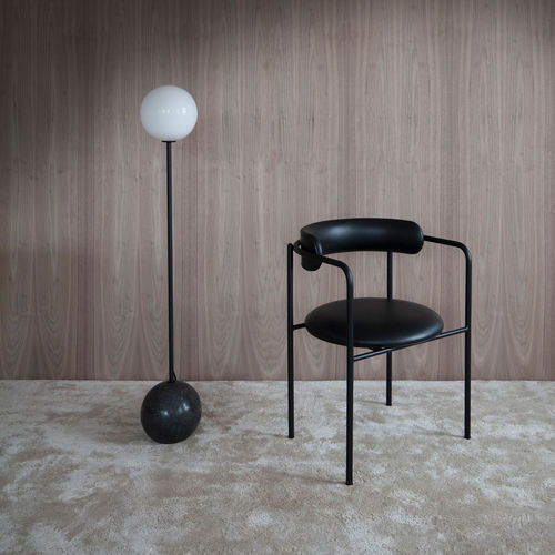 Floor-standing lamp - BOXER - Friends & Founders - metal / glass ...