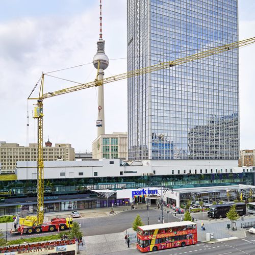 Hydraulic crane - MK 88-4.1 - Liebherr - luffing jib / mobile ...