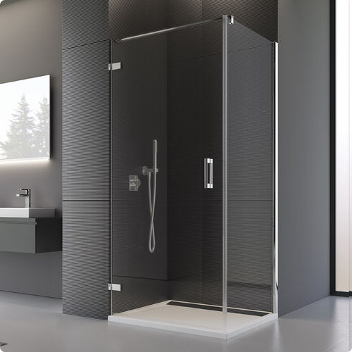 Fixed shower screen - PUR : PUR1+PUDT2P - Ronal - pivoting / corner ...