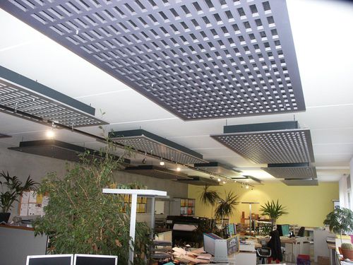 False ceiling acoustic panel - OFFICE PEZAG AG BISCHOFSZELL - Bruag ...