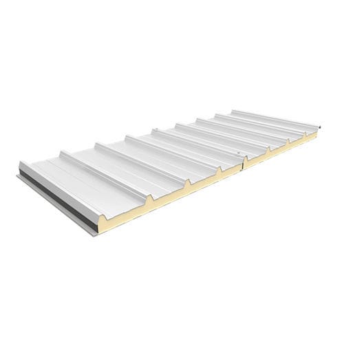 Roof sandwich panel - Five Ribs - Panel Sándwich Group - metal facing ...